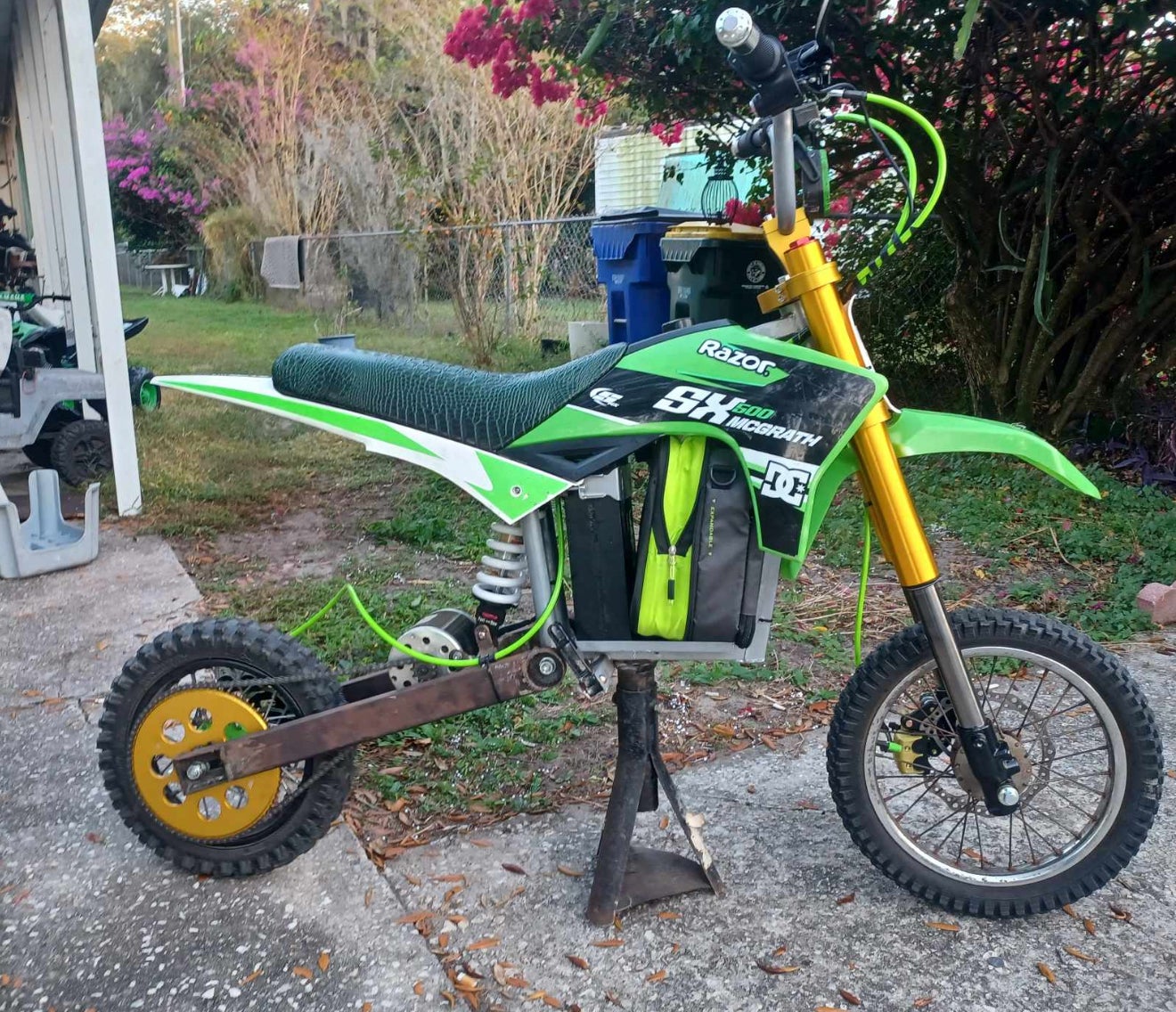 #35 Chain Rear Sprocket Kit for Razor Wheels | Yelnats Builds Electrek