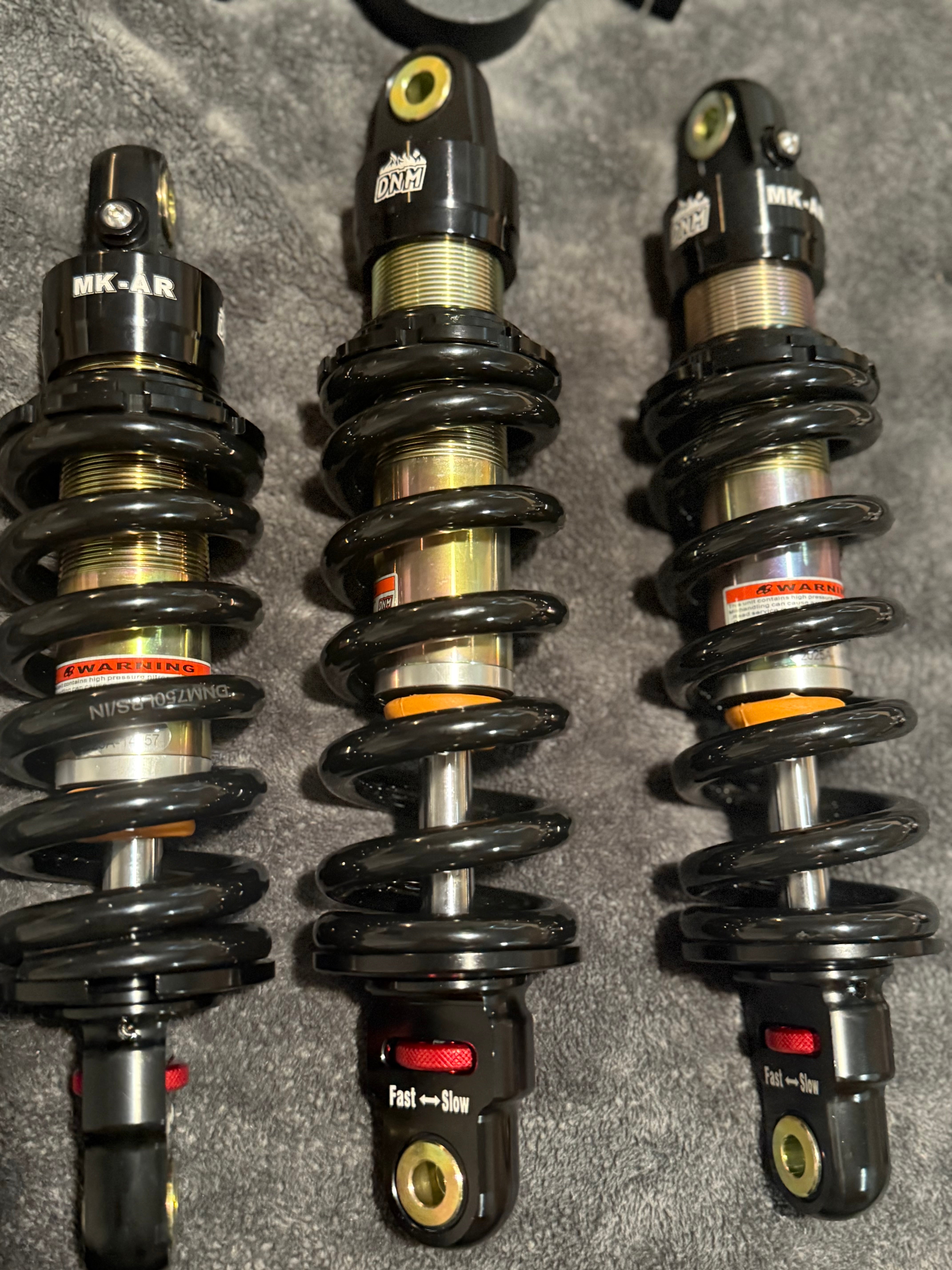 DNM Rear Shock Absorber | Yelnats Builds Electrek