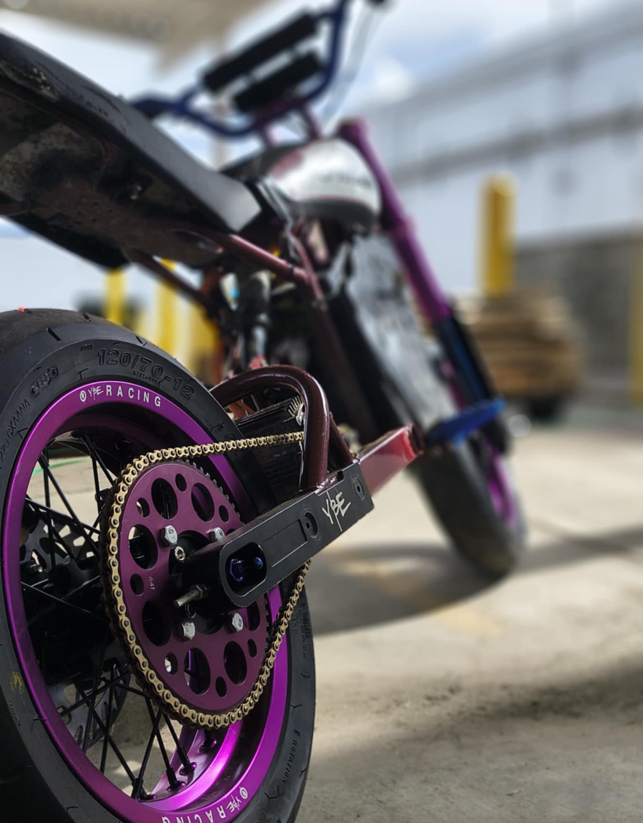 CNC Core Pit Bike Wheel Set (Kenda Curve 12") | Yelnats Builds Electrek