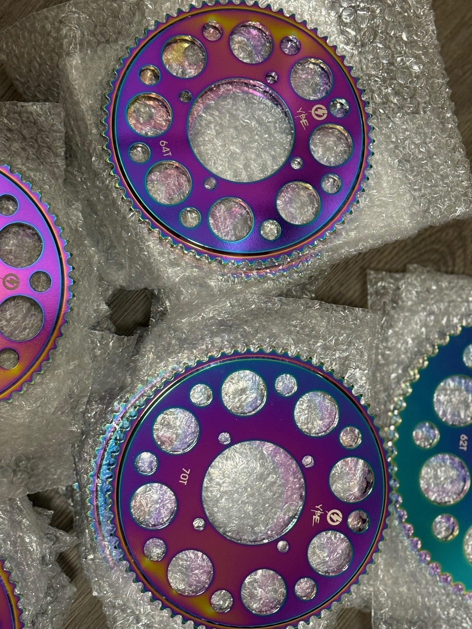 #35 Chain Rear Sprocket for Pit Bike Wheels | Yelnats Builds Electrek