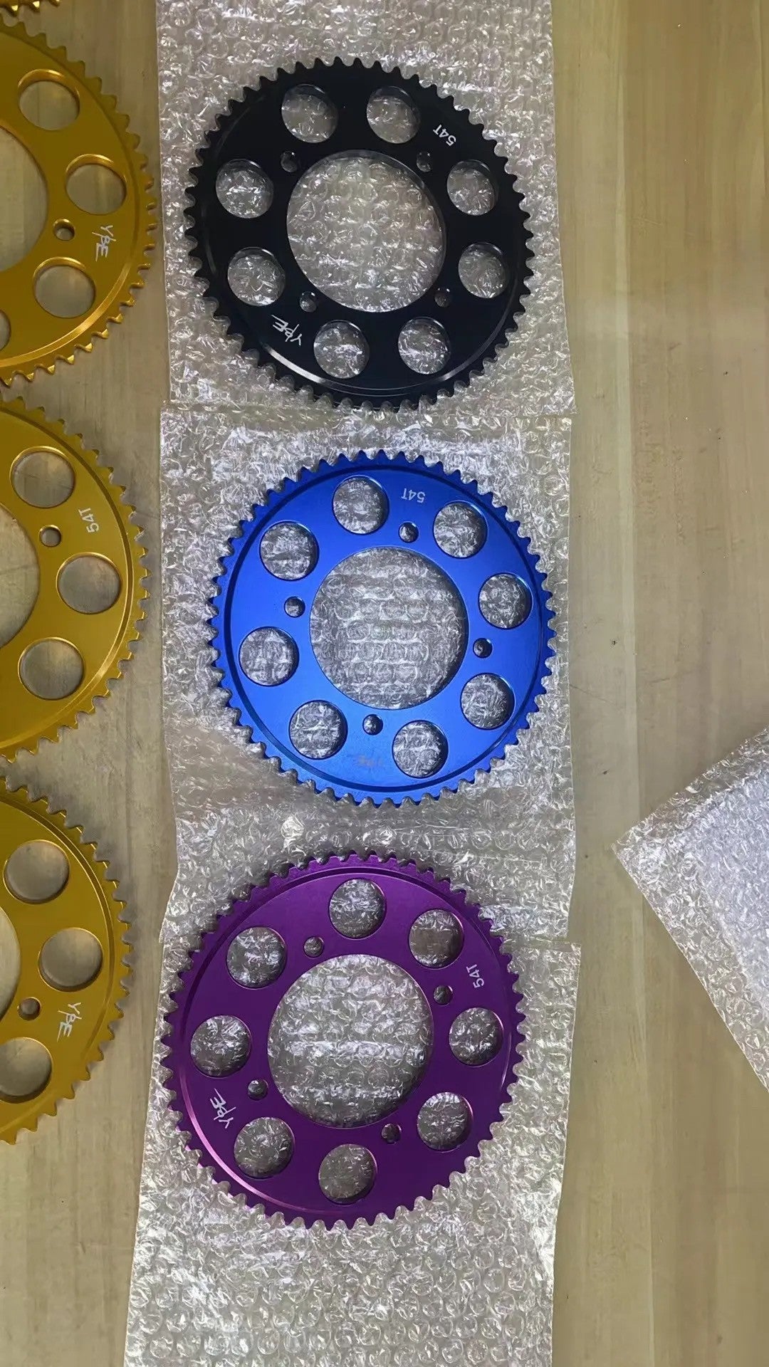 #35 Chain Rear Sprocket Kit For Pit Bike Wheels | Yelnats Builds Electrek